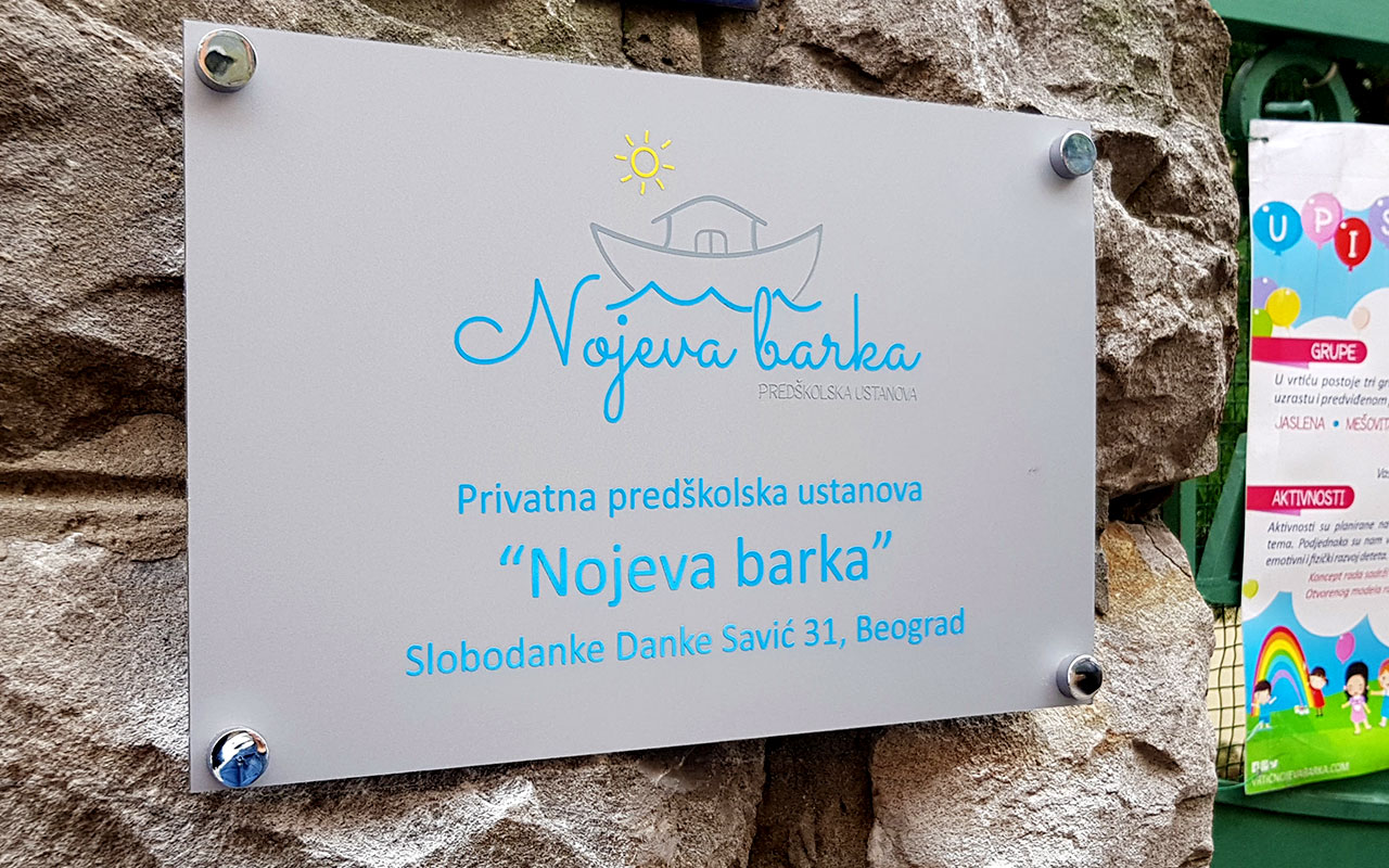 Reklamne info table - proizvodnja Beograd