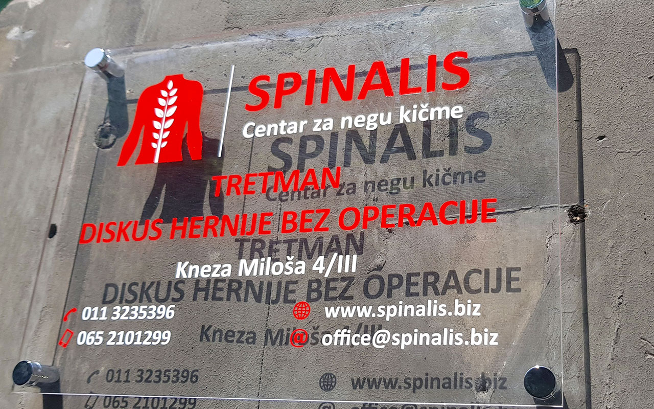 Reklamne info table - proizvodnja Beograd